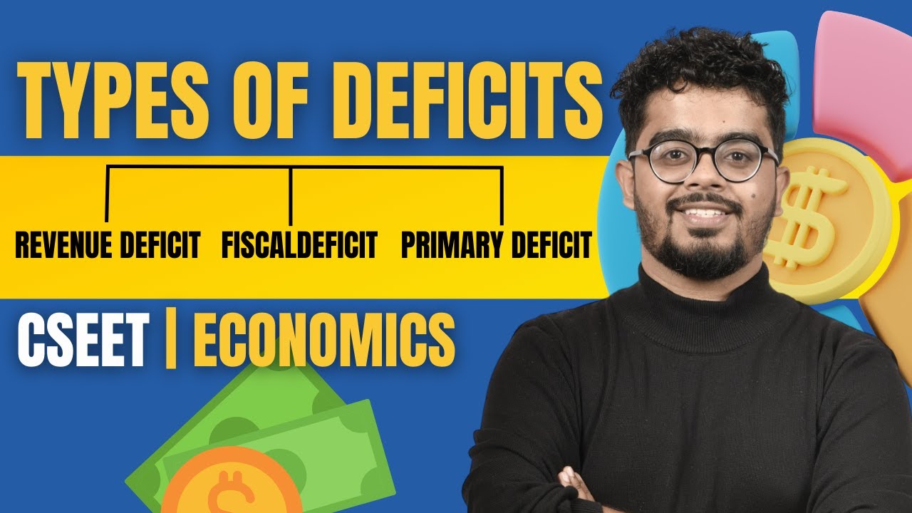 Types of Deficits | Union Budget | Revenue Deficit, Fiscal Deficit ...