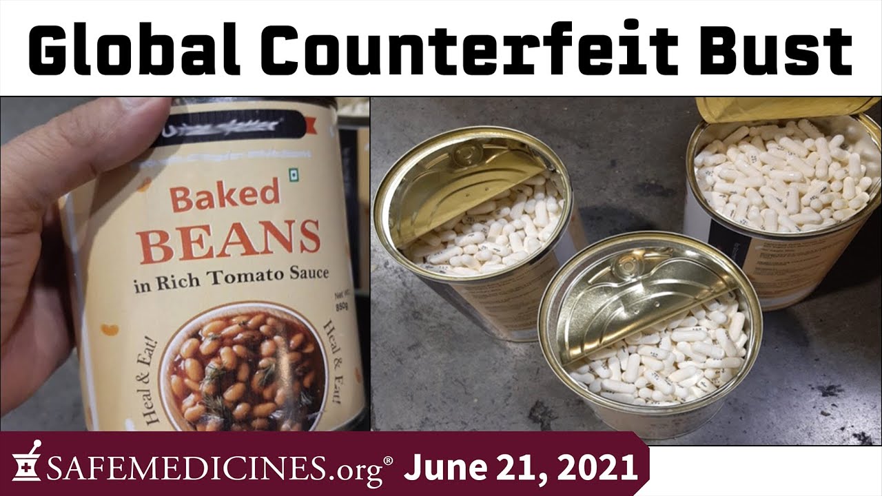 June 21, 2021: Global Counterfeit Bust - YouTube