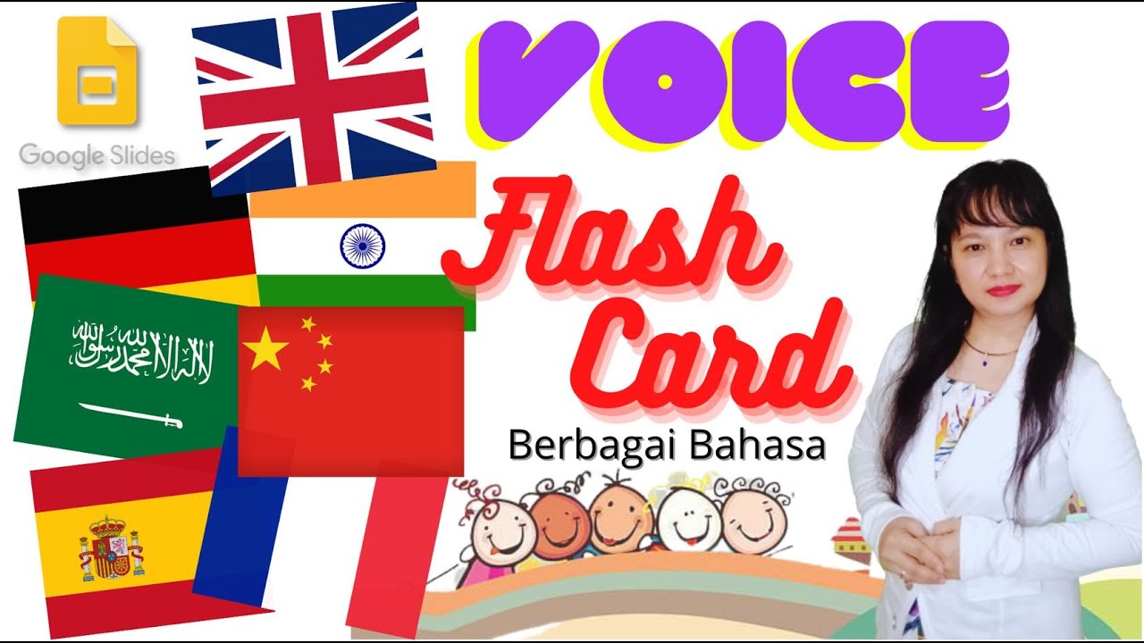 Tutorial Google Slide Indonesia | Cara Membuat Flash Card Voice - YouTube