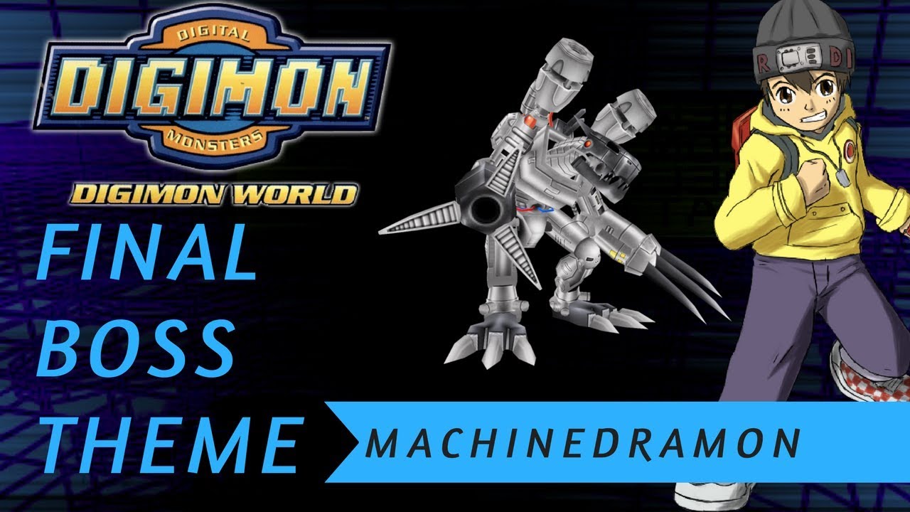 DIgimon theme song -Digimon World Machinedramon Theme Cover - 90s ...
