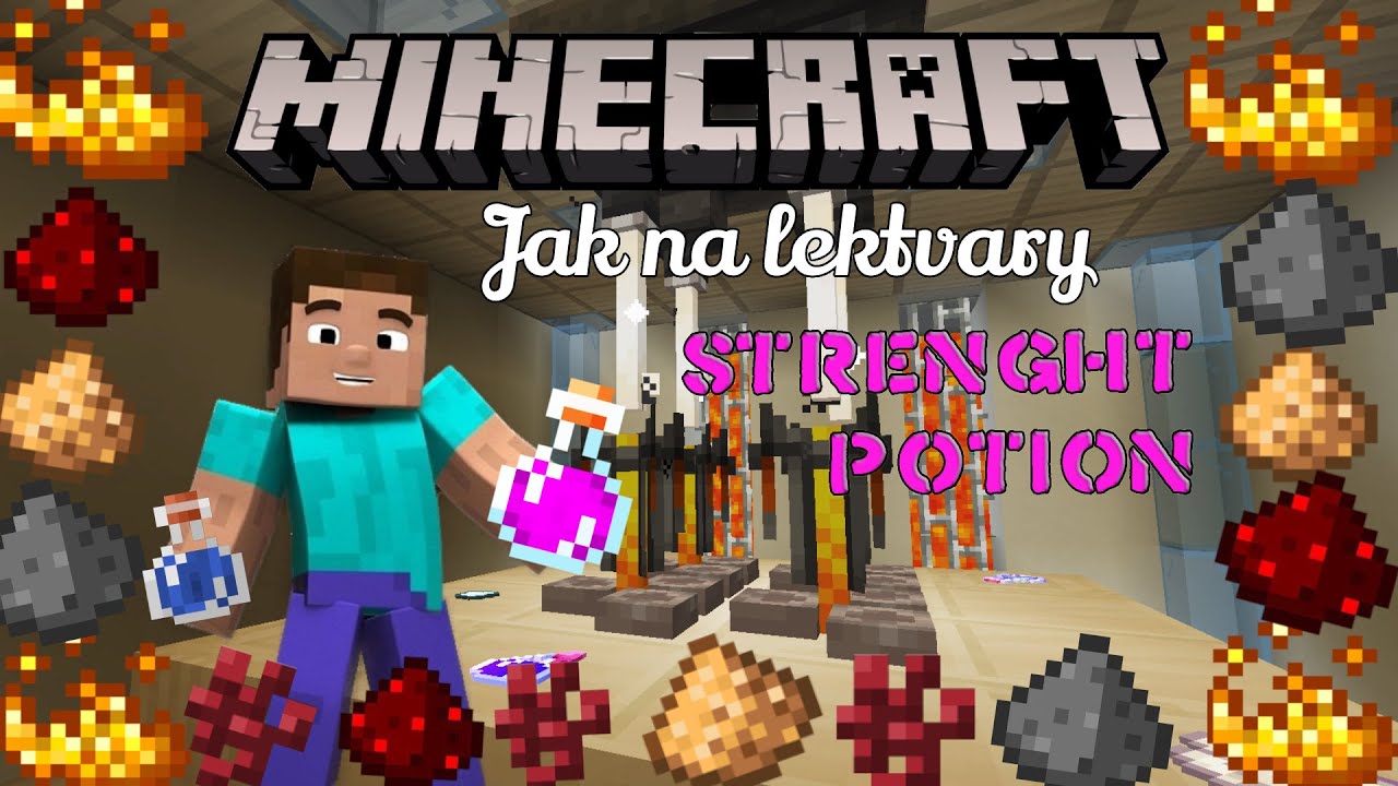 Minecraft - Jak na lektvary / Strenght potion / MajnMen - YouTube