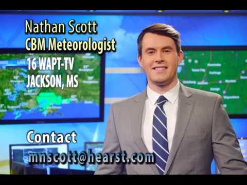 Meteorologist Nathan Scott (CBM) Weather Reel - YouTube