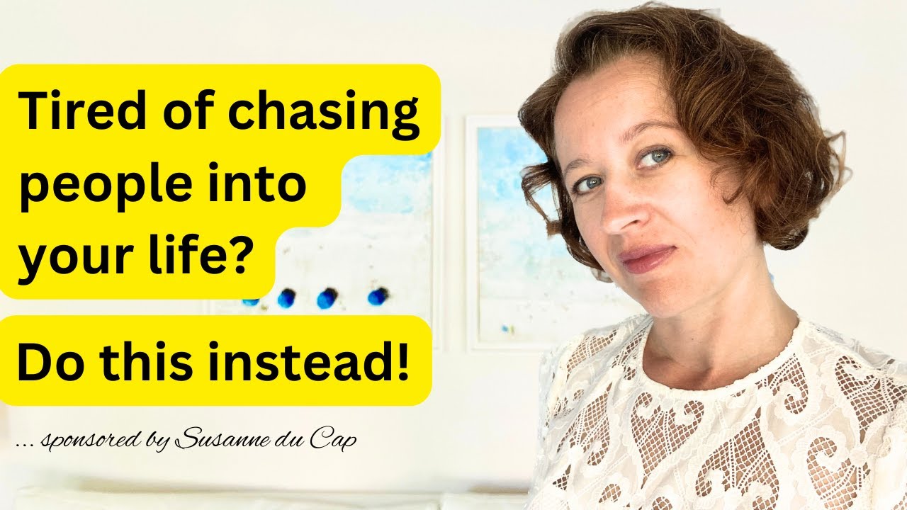 Instead of chasing people, do this! - YouTube