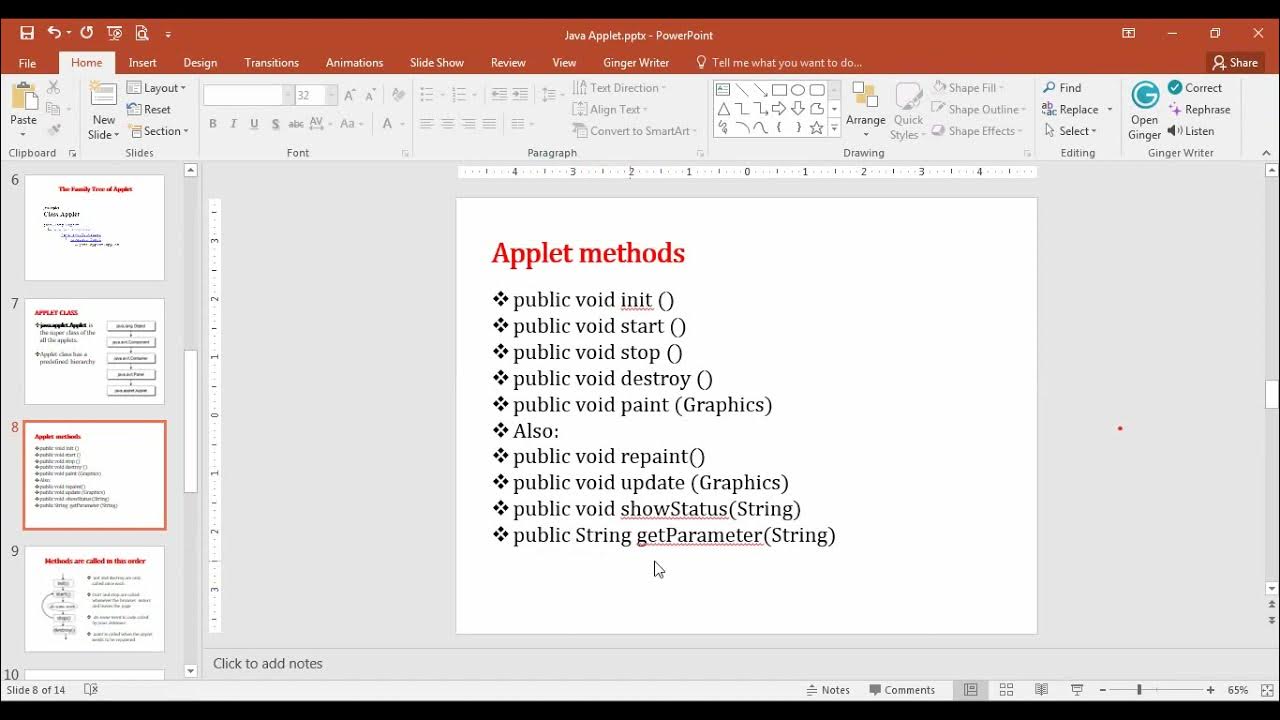 Java Applet Programming - YouTube