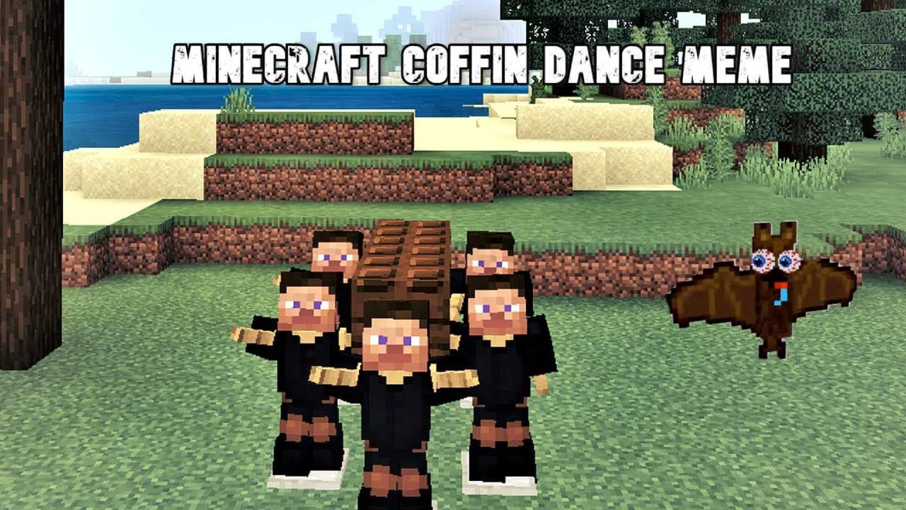 HOW TO MAKE A COFFIN DANCE MEME IN MINECRAFT!! (NOT CLICKBAIT) - YouTube