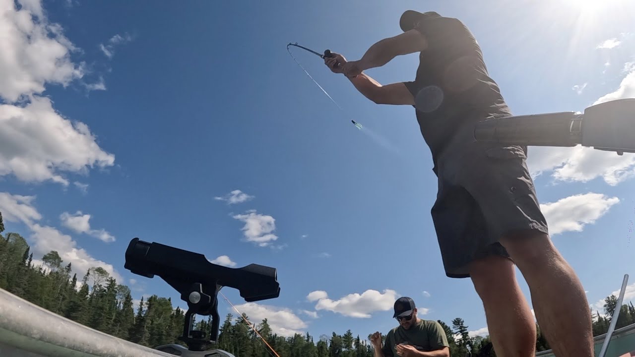 Priam Lake Fishing Trip - YouTube