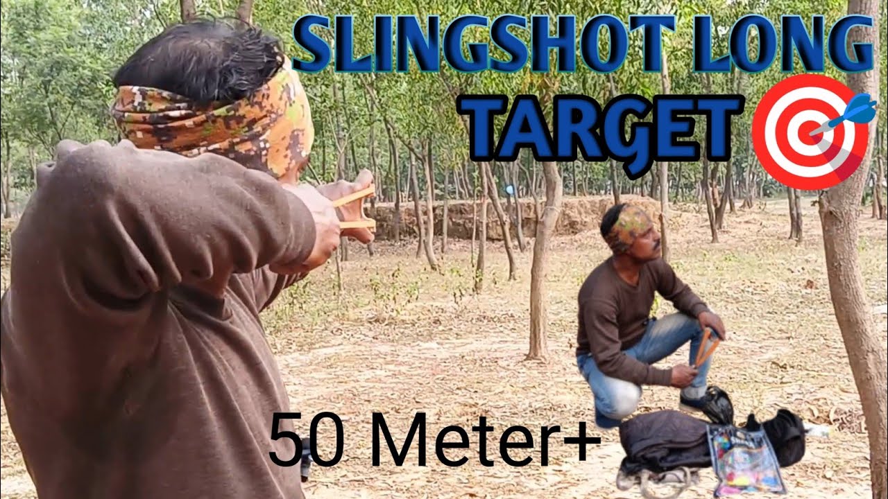 How to aim a slingshot - YouTube