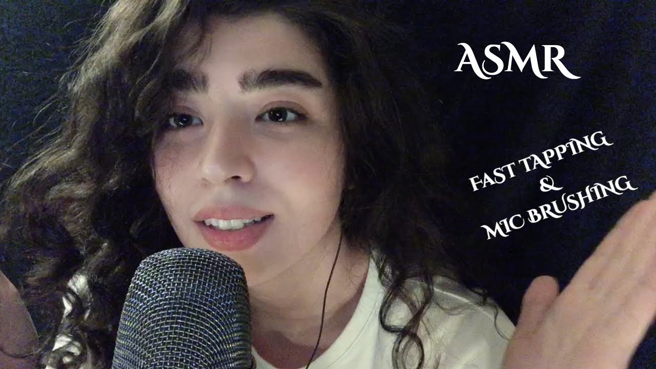ASMR Fast Tapping & Mic Brushing - YouTube