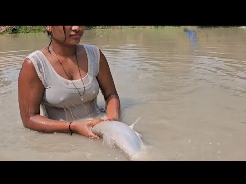 Amazing mouni girl new fishing ||Fishing video ||Big carp fish catching