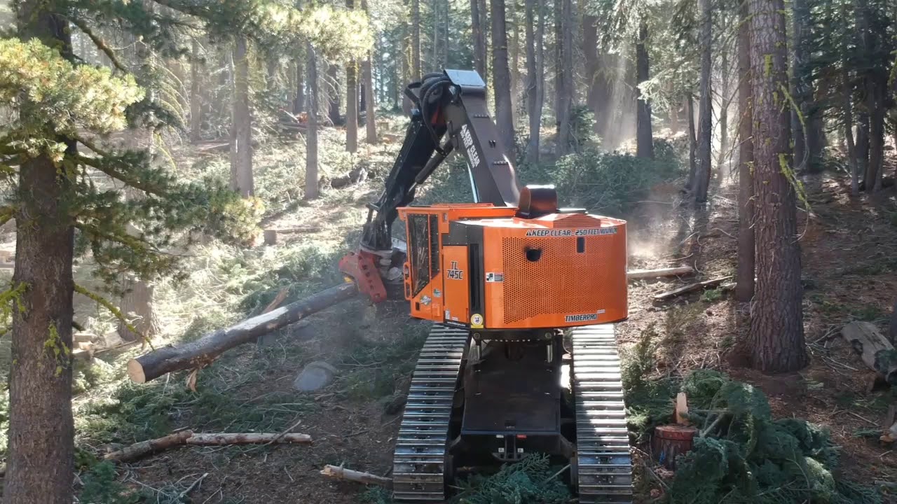 TimberPro 745C Lake Tahoe, CA - YouTube
