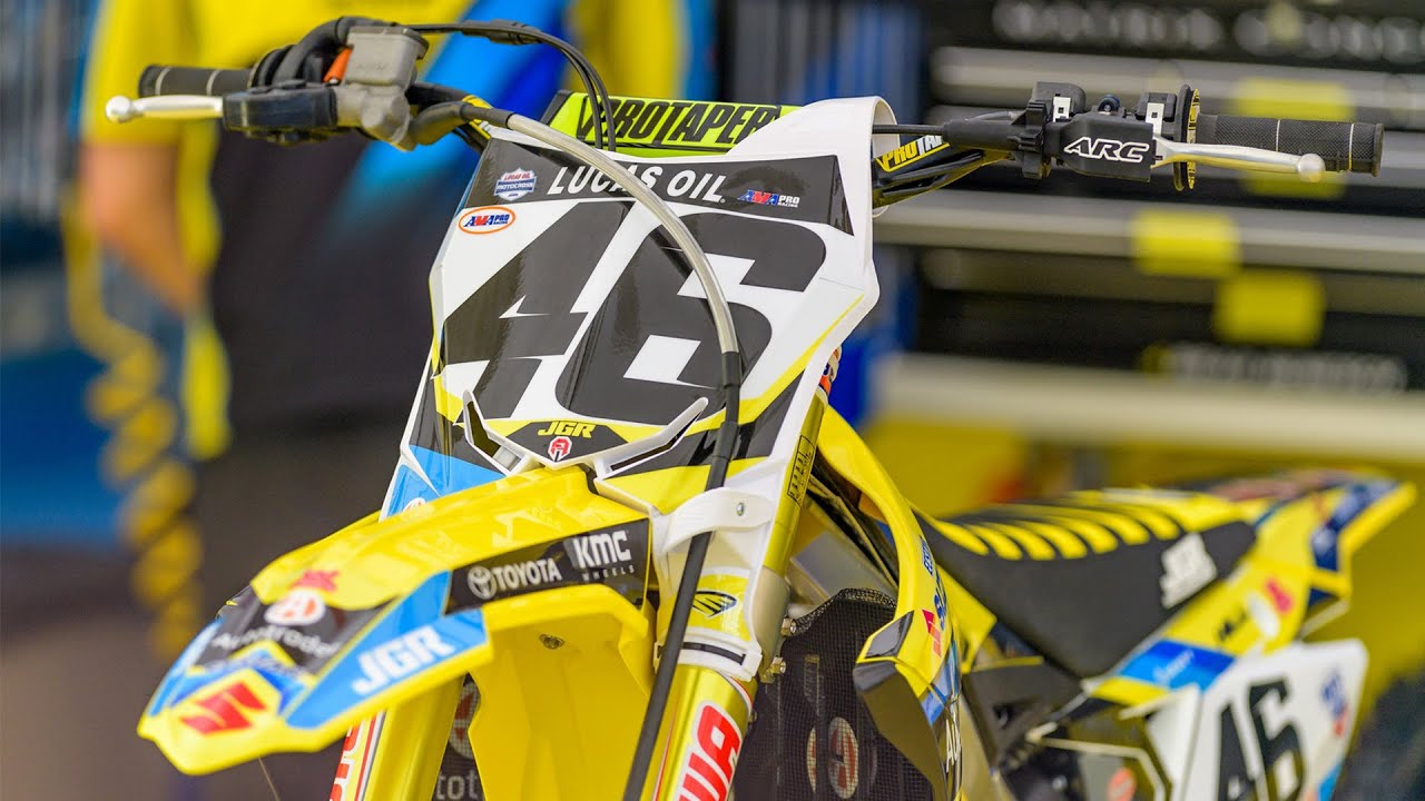 RIDES | Justin Hill's AutoTrader/Yoshimura/Suzuki Factory Racing RM ...