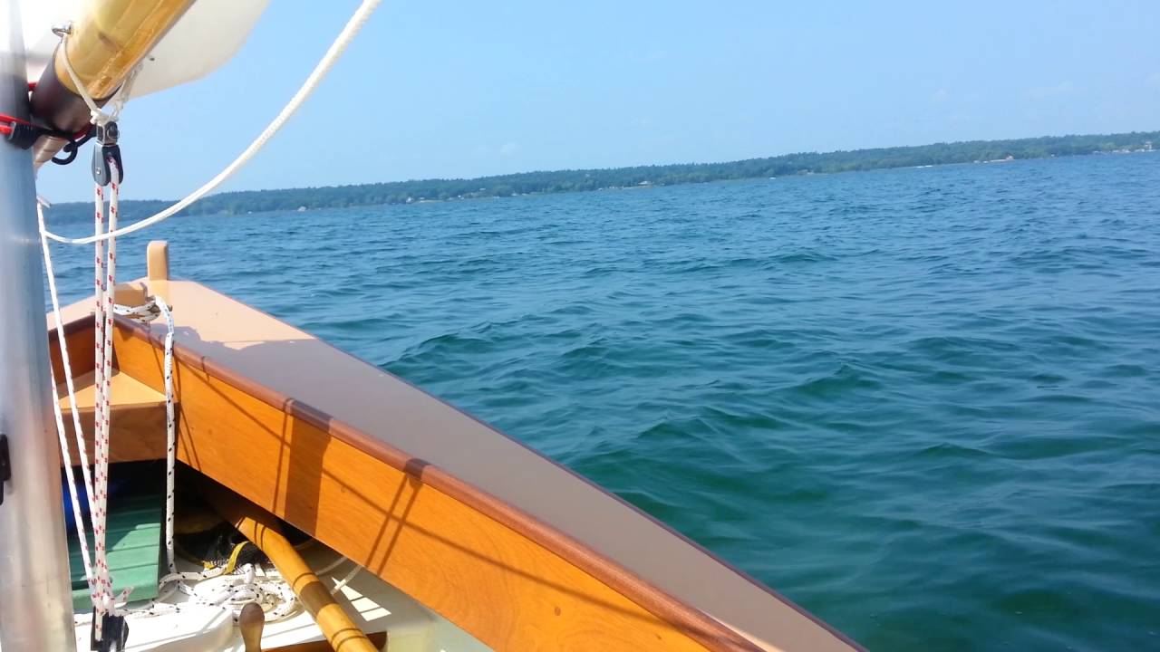 Beachcomber Dory day sail at Eastern Grenadier Island, Thousand Islands ...
