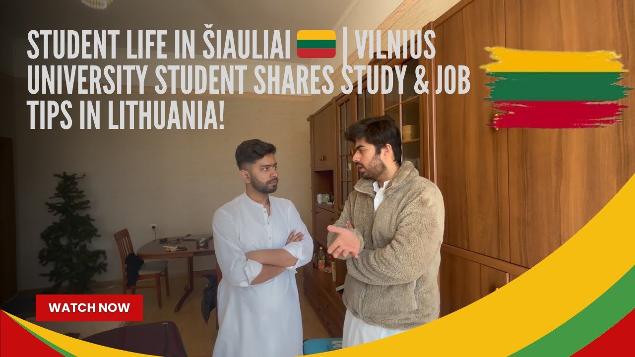 Student Life in Šiauliai 🇱🇹 | Vilnius University Student Shares Study ...