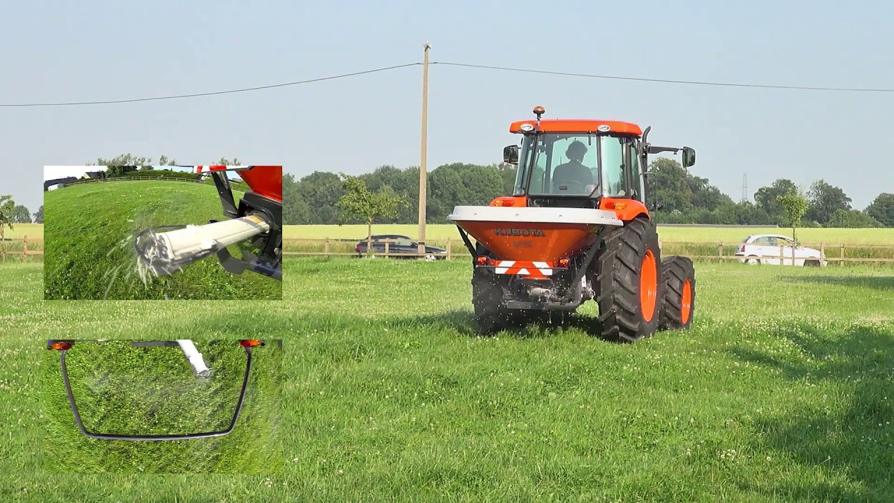 Kubota Pendulum Spreaders 2015 IEN - YouTube