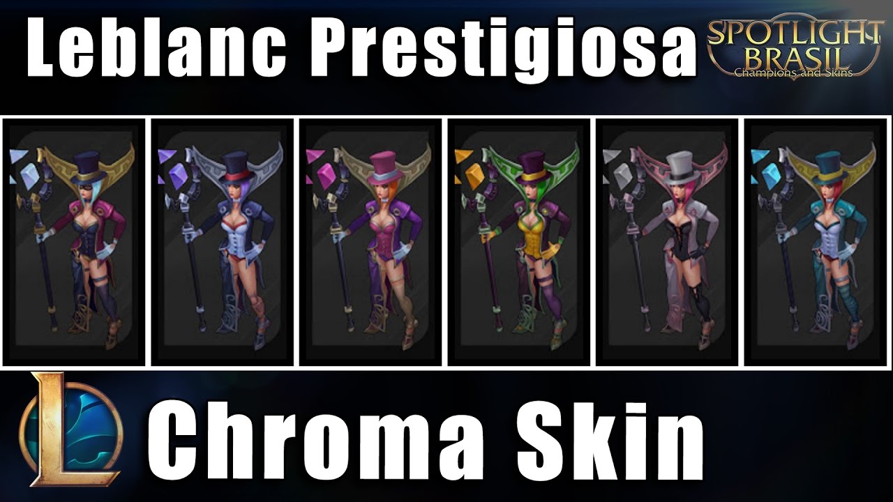 Leblanc Prestigiosa - Chroma Skin - YouTube