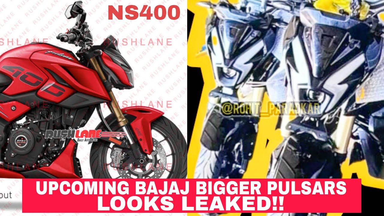 UPCOMING BAJAJ BIGGER PULSARS LOOKS LEAKED | BAJAJ PULSAR NS400 ...