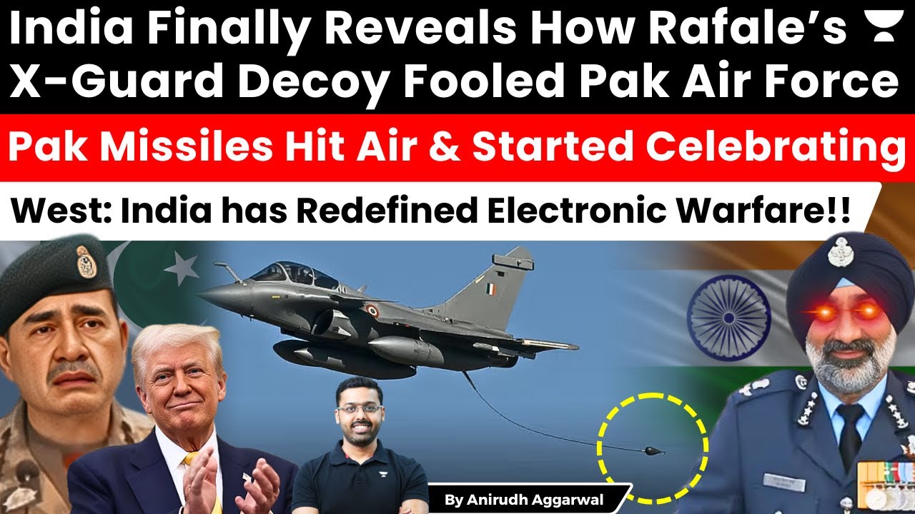 India Reveals How Rafale’s X-Guard Decoy Fooled Pak Air Force. West Impressed by IAF Strategy ...