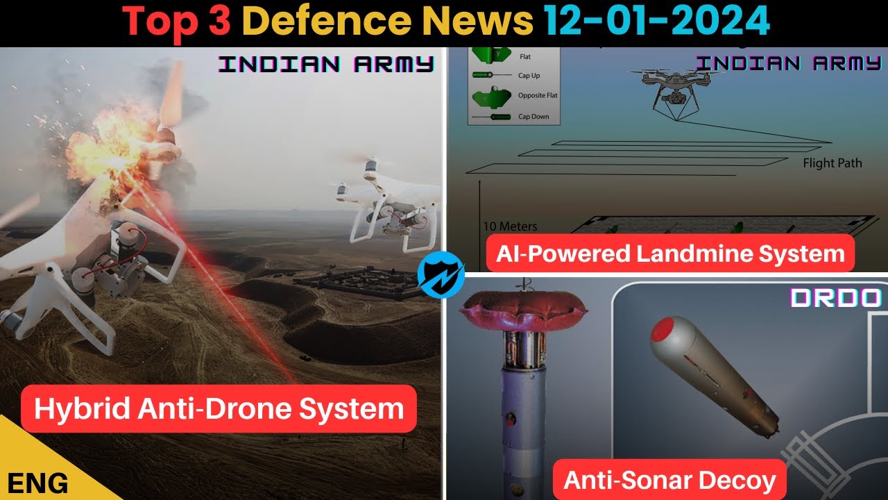 Bharat Defence News: Hybrid Anti-Drone System, AI-Powered Landmine ...