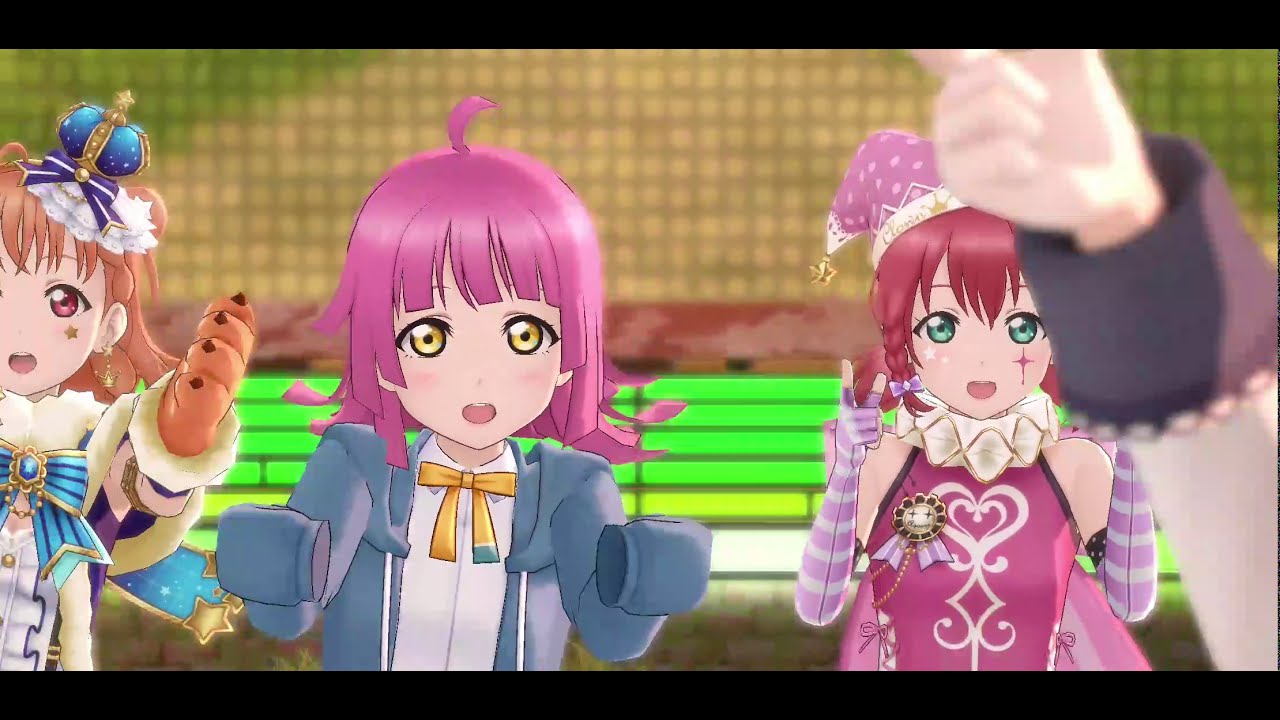 HAPPY PARTY TRAIN but Rina steals center and shows up in uniform. - YouTube