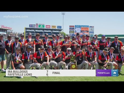Ira Bulldogs Baseball win first ever state title - YouTube