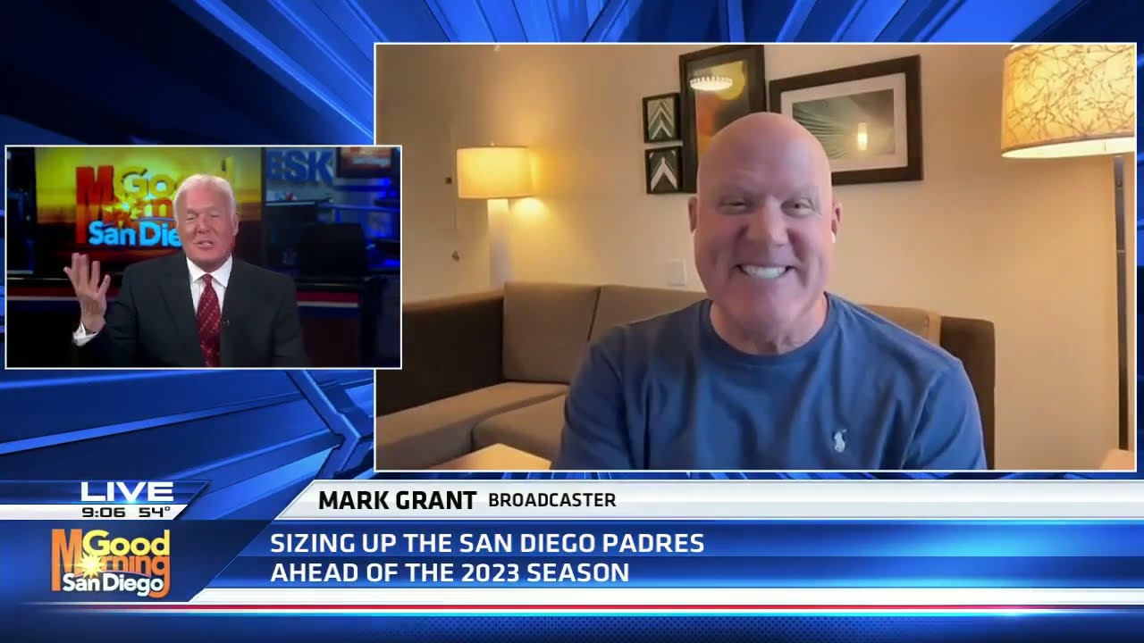 Mark Grant joins Good Morning San Diego to preview the 2023 Padres ...