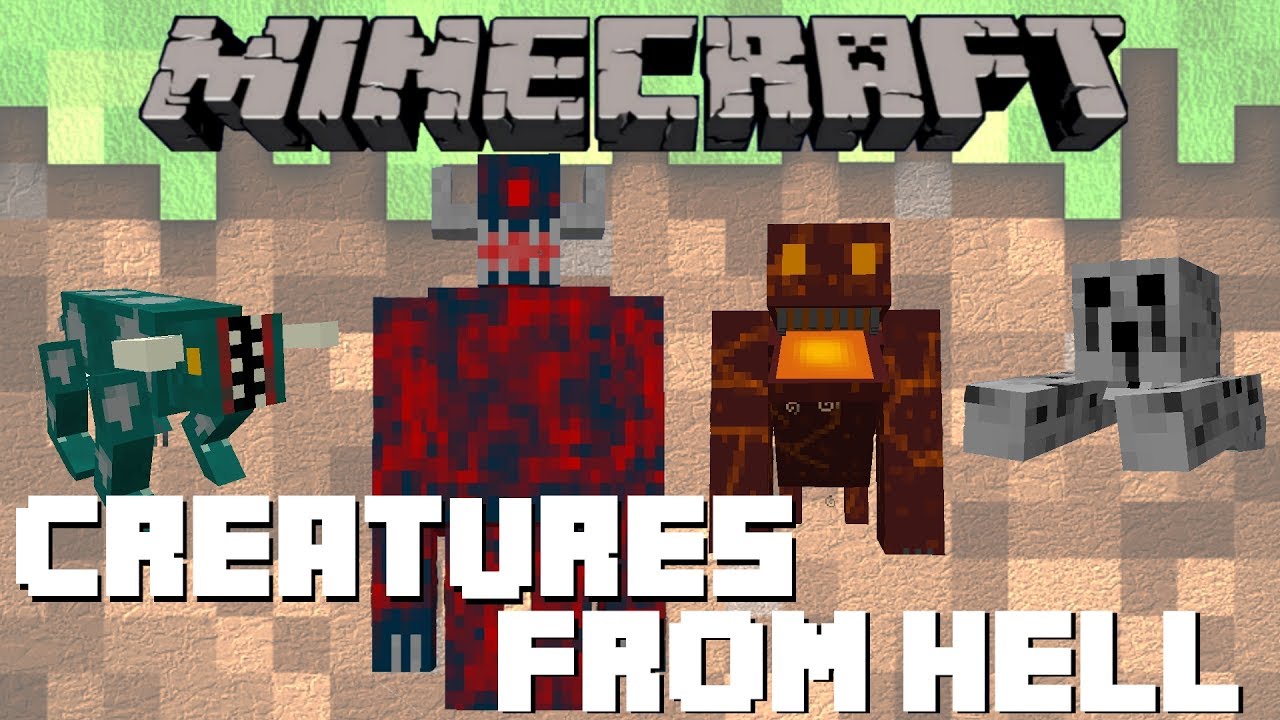 Minecraft - CREATURES FROM HELL!!! - YouTube