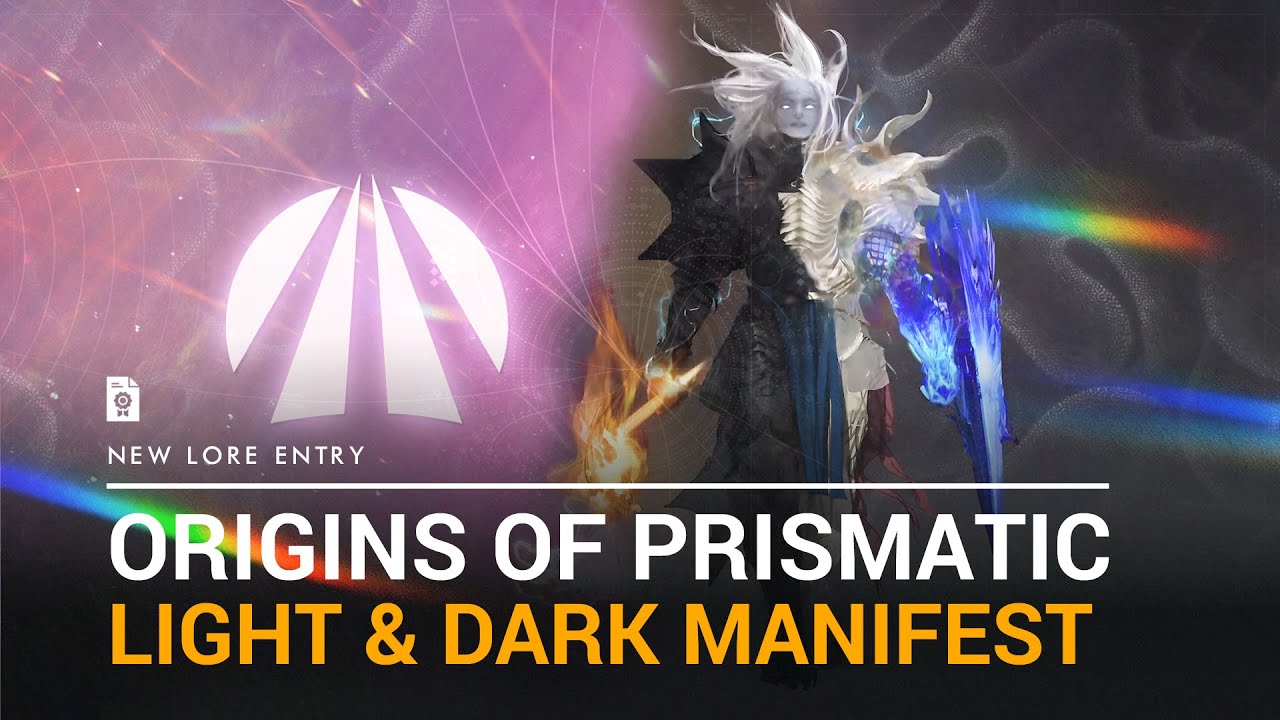 Destiny 2 Lore - The Origins of Prismatic. Its connection to Light and Darkness. - YouTube