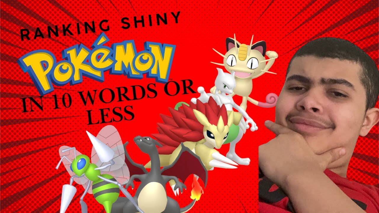 Every Gen 1 Shiny Pokémon in 10 words or less - YouTube