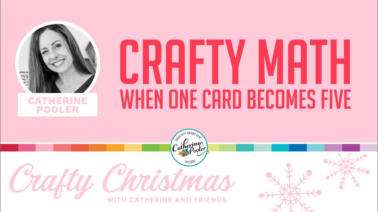Crafty Christmas #5 Crafty Math When one card becomes five - YouTube