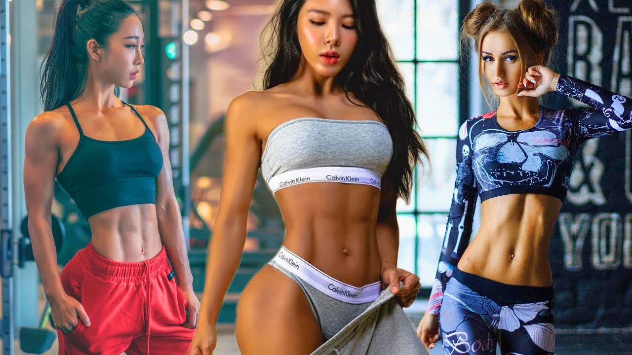 Korean Fitness Girls Workout Motivation 2024 Youtube