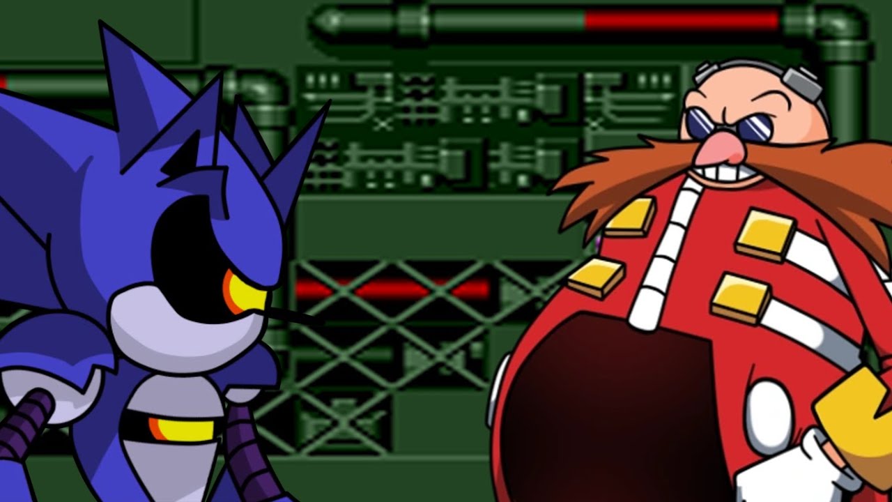 FNF Tofu but it's serious (Mecha sonic and eggman cover) - YouTube