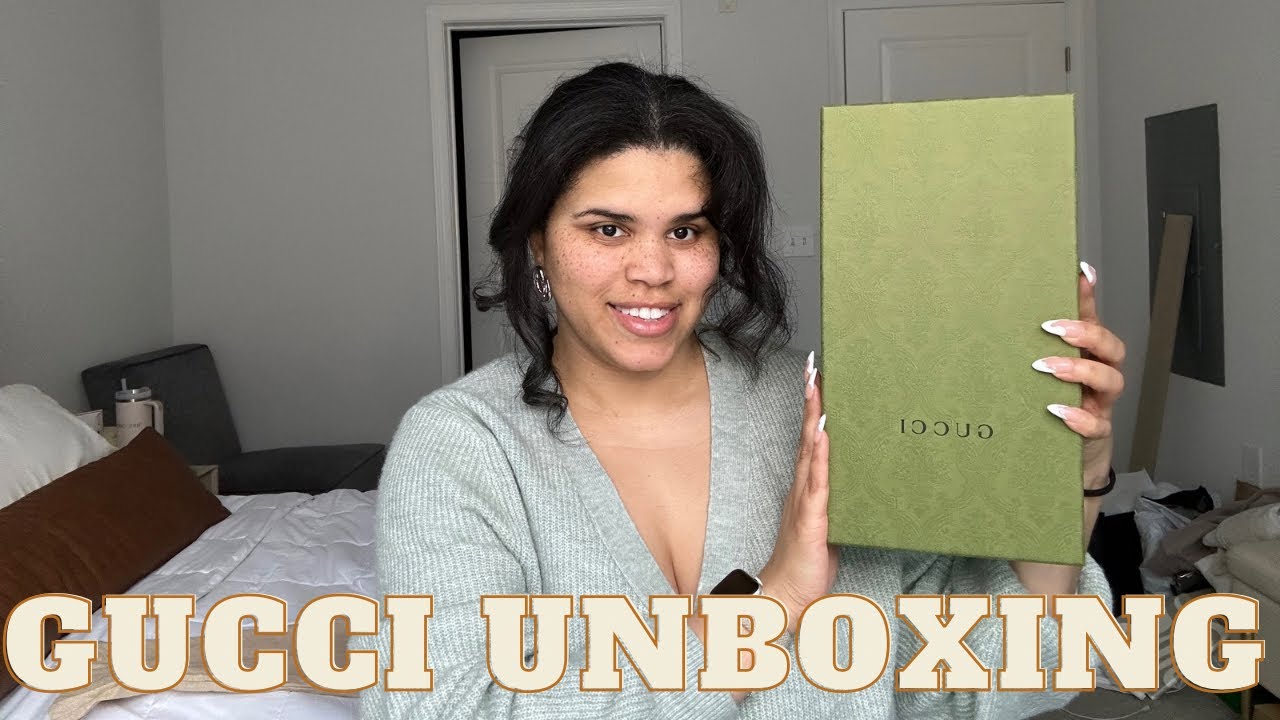 Luxury Unboxing: Unboxing My Gucci Heels - YouTube