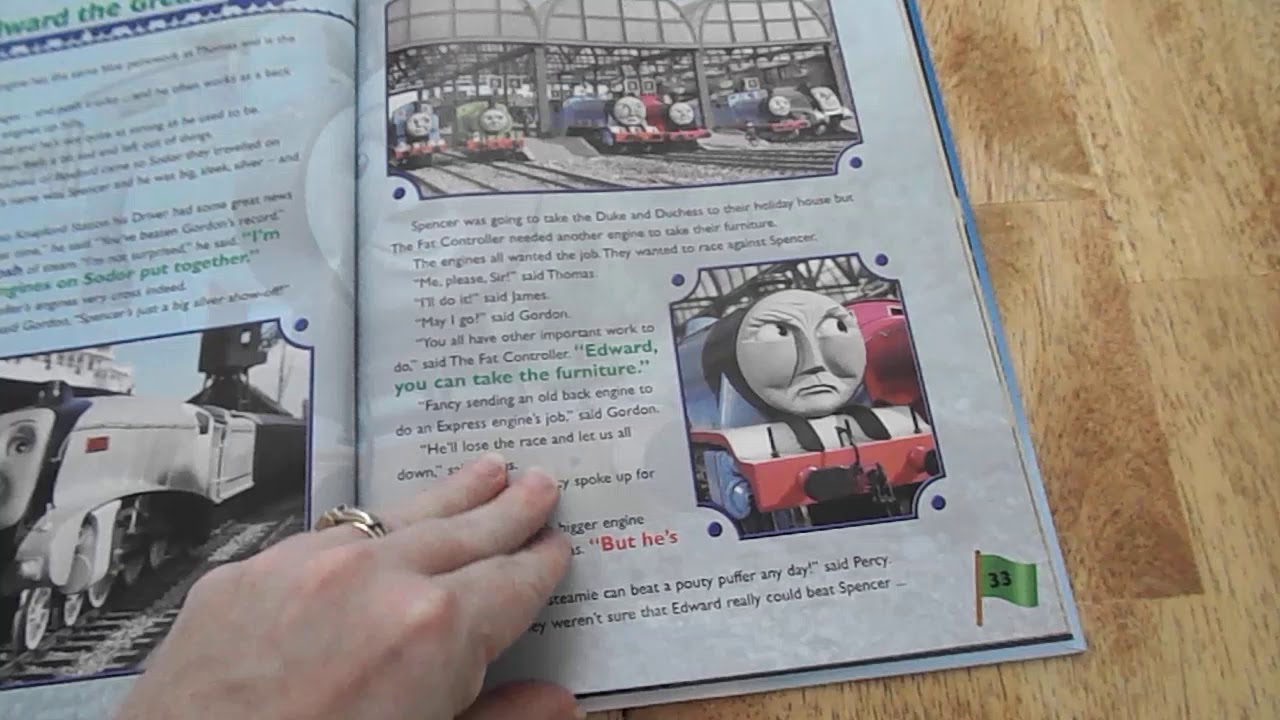 Thomas and Friends Read A Loud - Edward the Great - YouTube