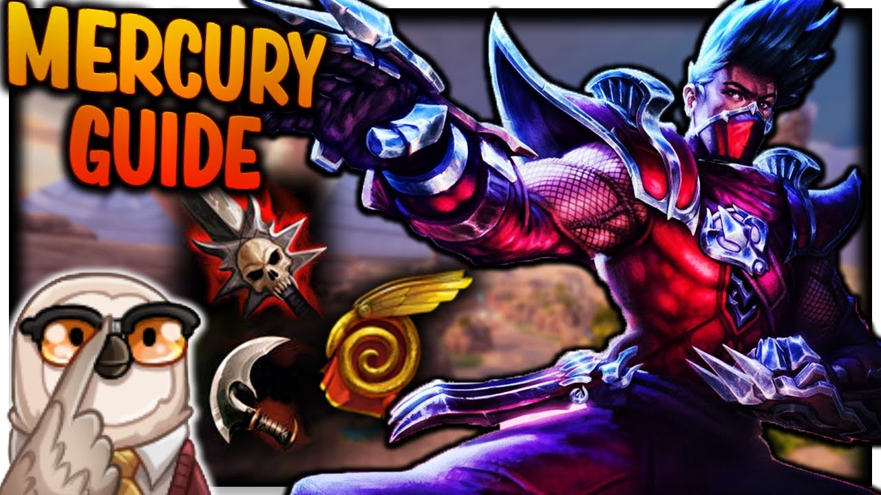 MERCURY GUIDE: HOW TO BECOME ONE PUNCH MAN! | Incon | Smite - YouTube