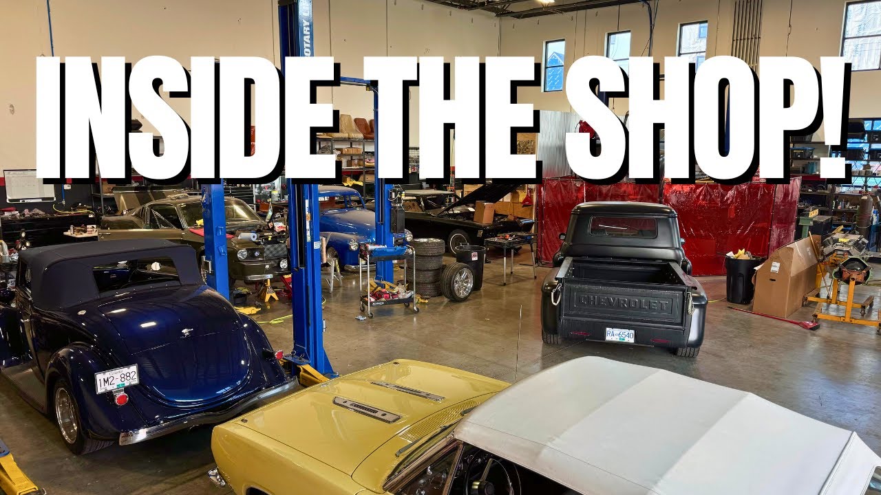Inside the Shop! Classic Restorations & Automotive Projects in Progress ...