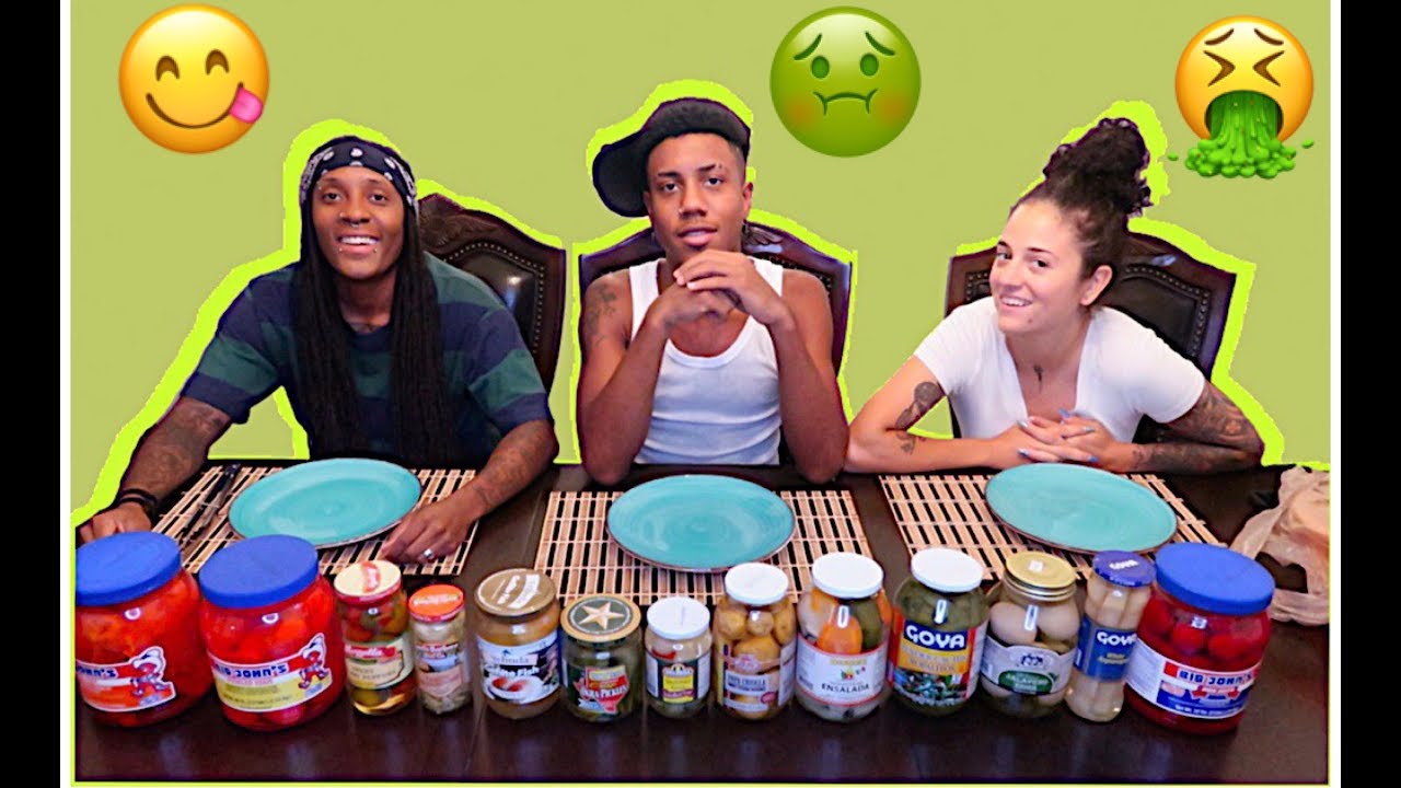 Tasting Random Pickled Foods - YouTube