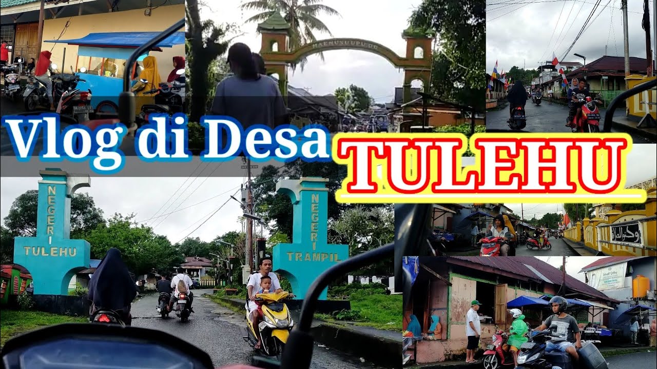 TULEHU, kampung Sepak Bola dan melihat Suasana di pagi Hari - YouTube