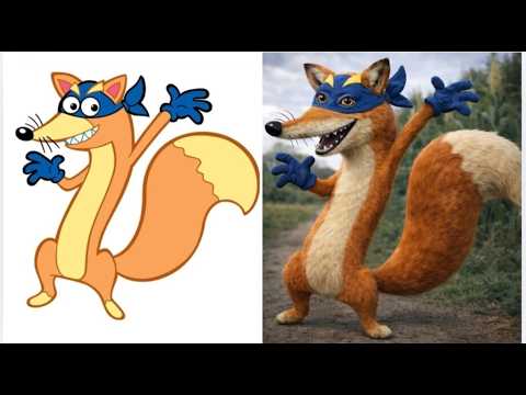 Dora the explorer characters in real life part 2|Dora the explora characters Reimagined