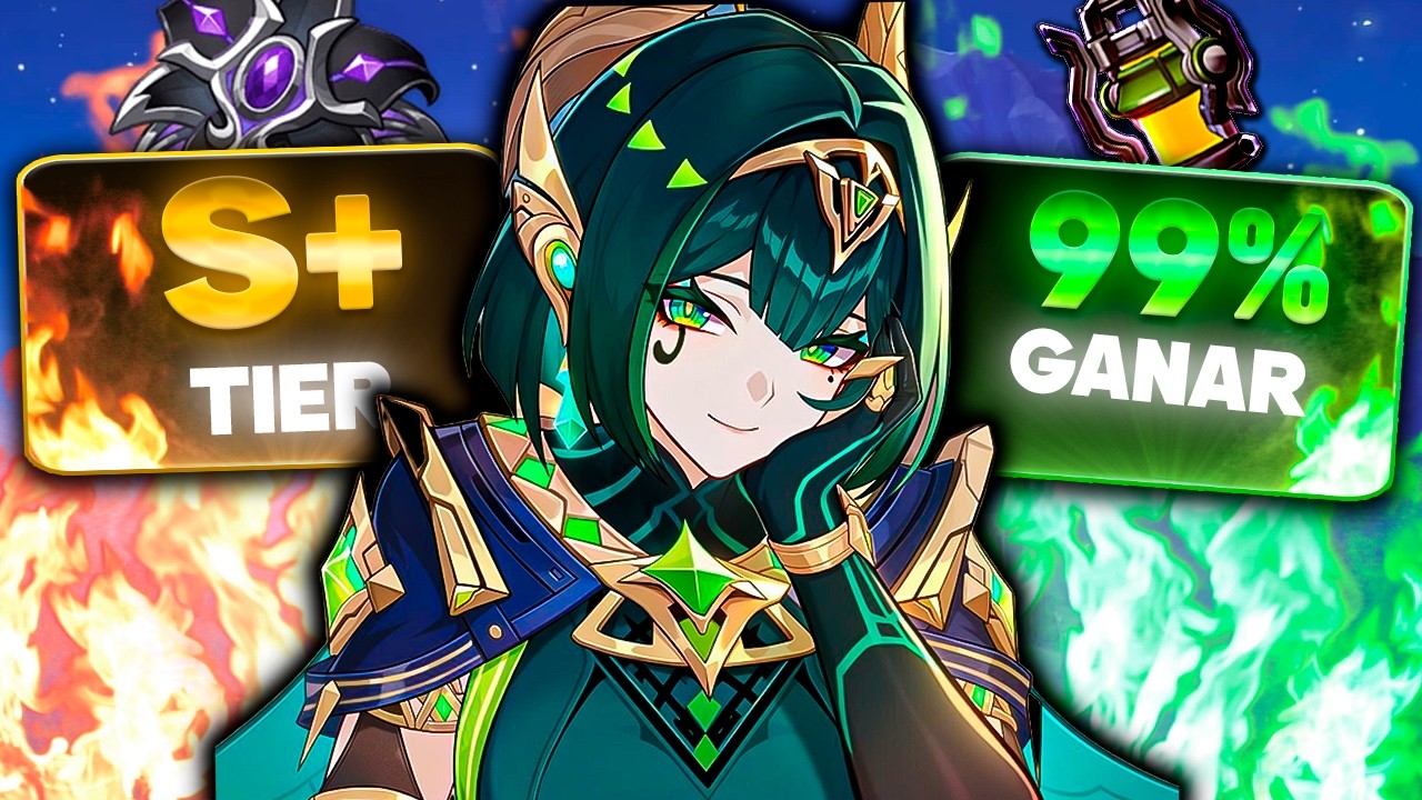 La MEJOR BUILD y GUIA de NEFER! Genshin Impact - YouTube