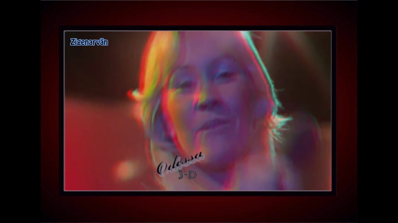 ABBA (Dancing Queen) 3D Anaglyph (Red & Blue) - YouTube