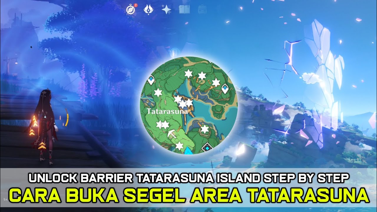 Cara Membuka Segel Area Tatarasuna (Inazuma World Quest 4) - Genshin ...