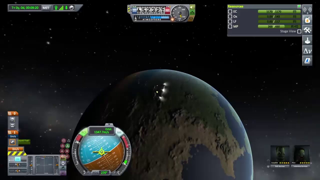 Ksp bringing the crew home from the station - YouTube