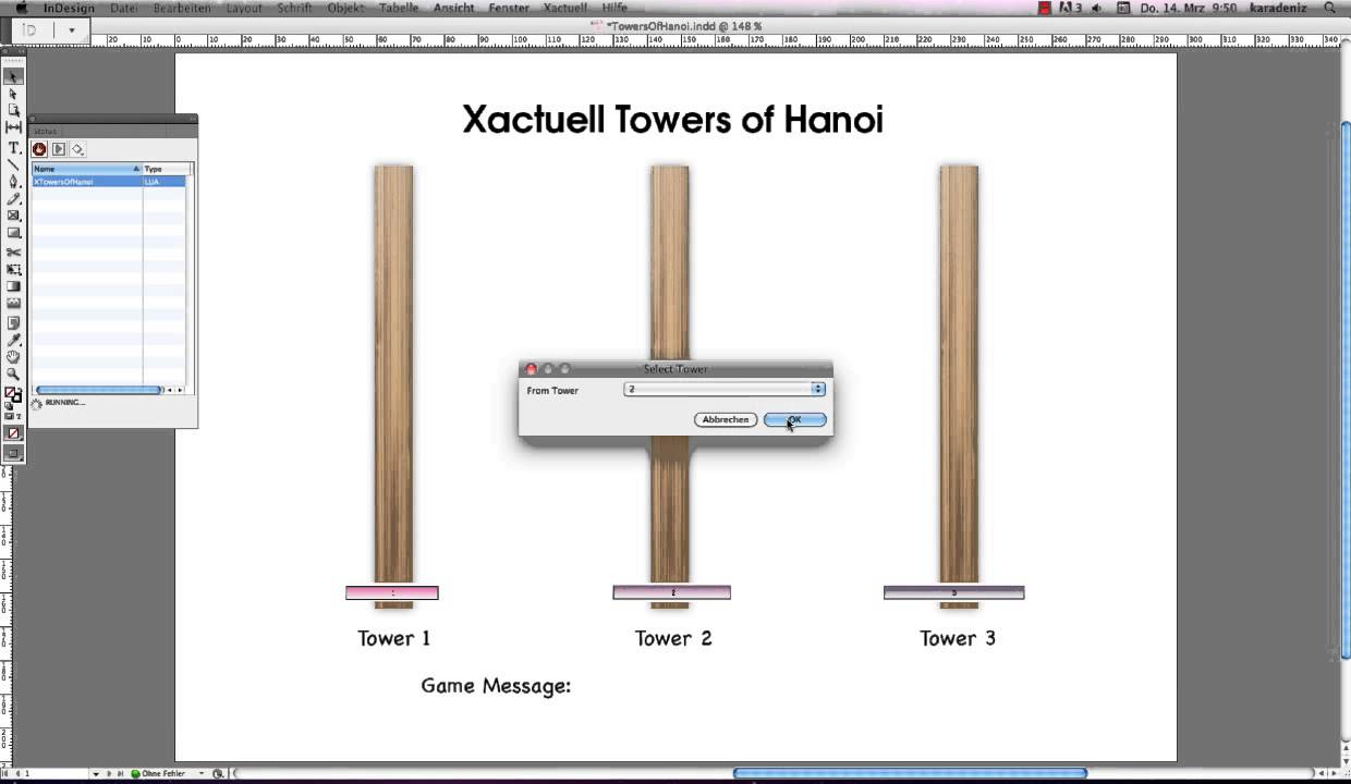 Xactuell by CODEWARE - Towers Of Hanoi - YouTube