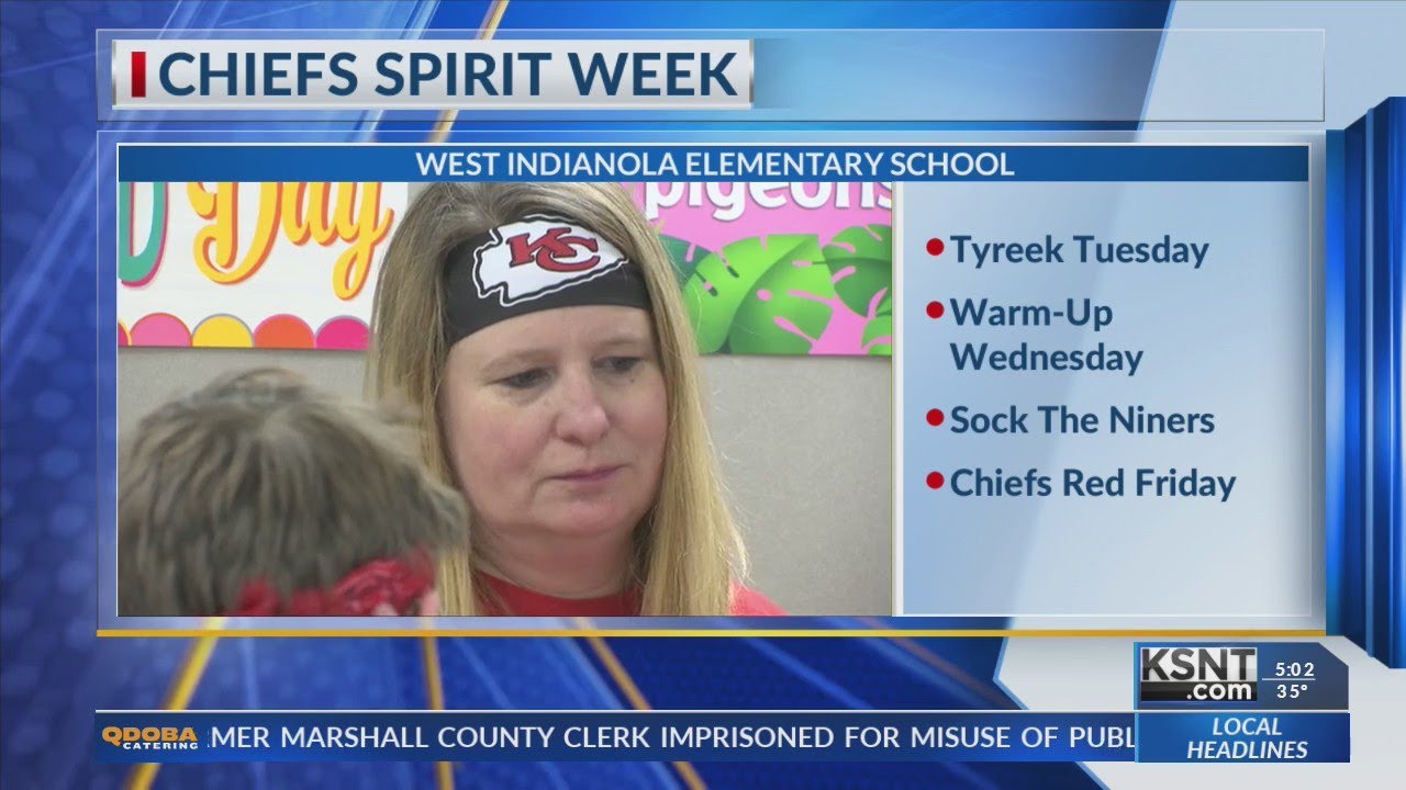 West Indianola getting ready for Super Bowl with 'Chiefs Spirit Week ...