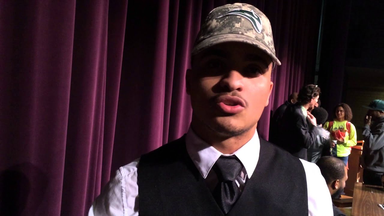 Parkrose's Jonathan Boland signs with Portland State - YouTube