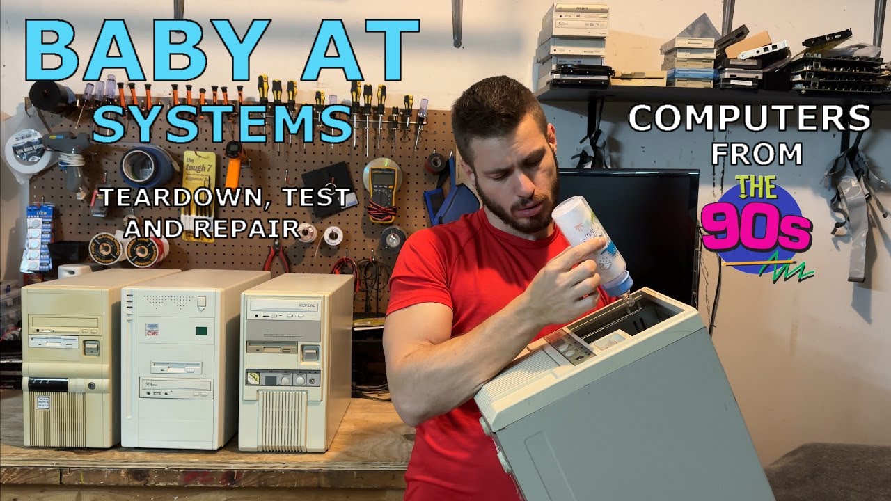 Baby AT Systems! Teardown, Test and Repair! Vintage computer towers ...