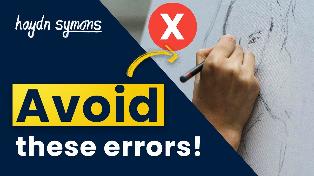 5 Beginner Drawing Mistakes & How To Solve Them! - YouTube