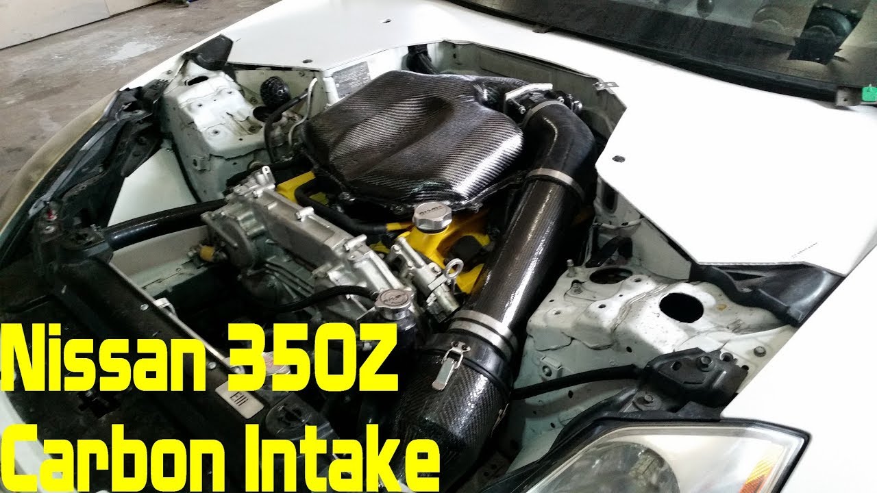 How to Make a Custom Carbon Fiber Intake Overview (350Z Part 6 of 6 ...