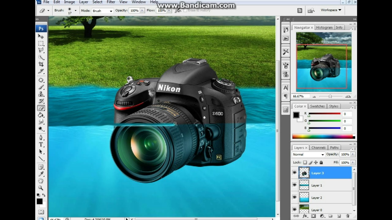 Cara Membuat Foto Manipulasi Dengan Photoshop - YouTube
