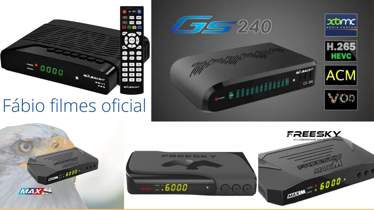 Nova Atualização do Freesky Max HD Mini - YouTube